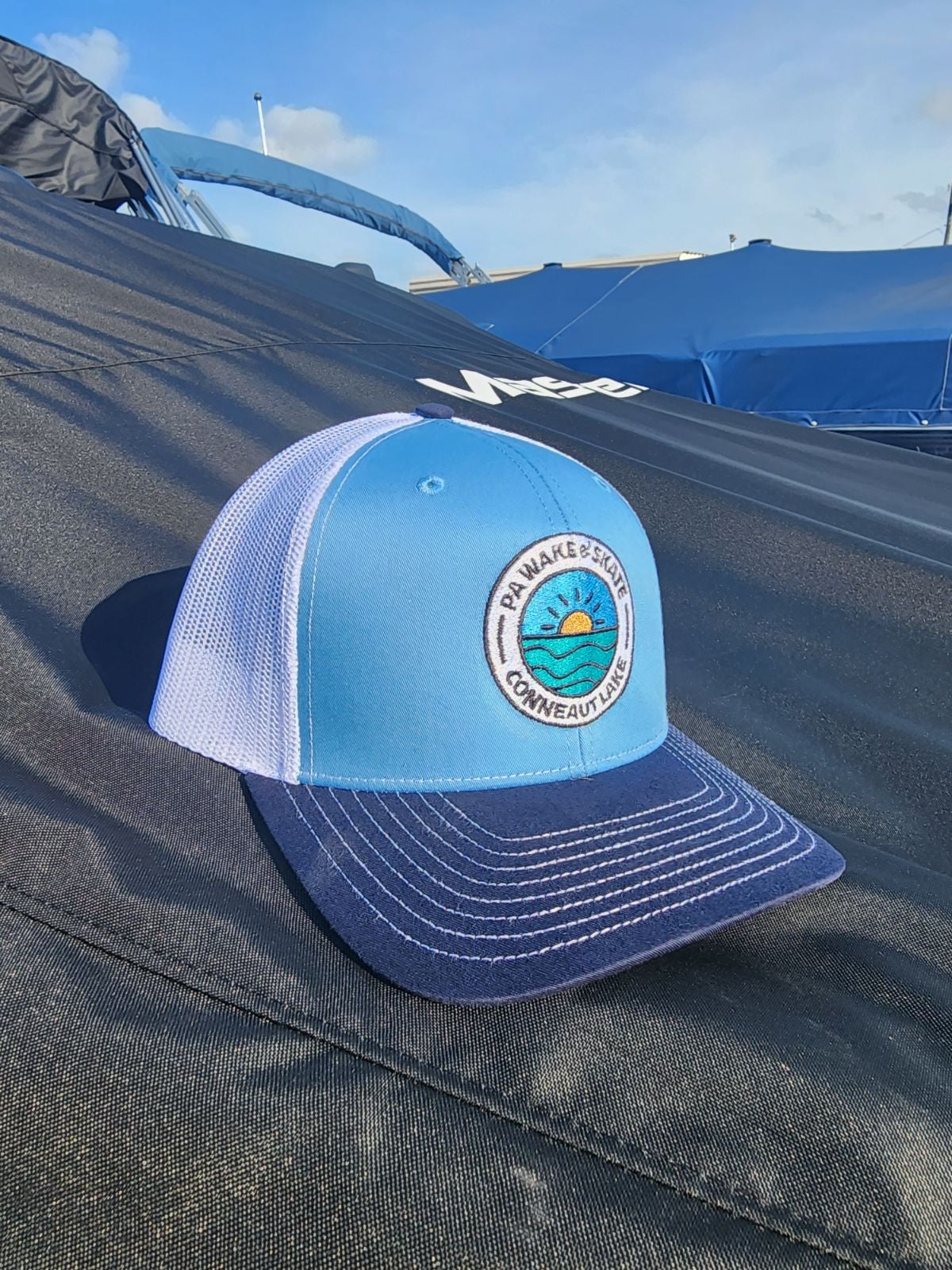 PA Wake and Skate Snapback Hats