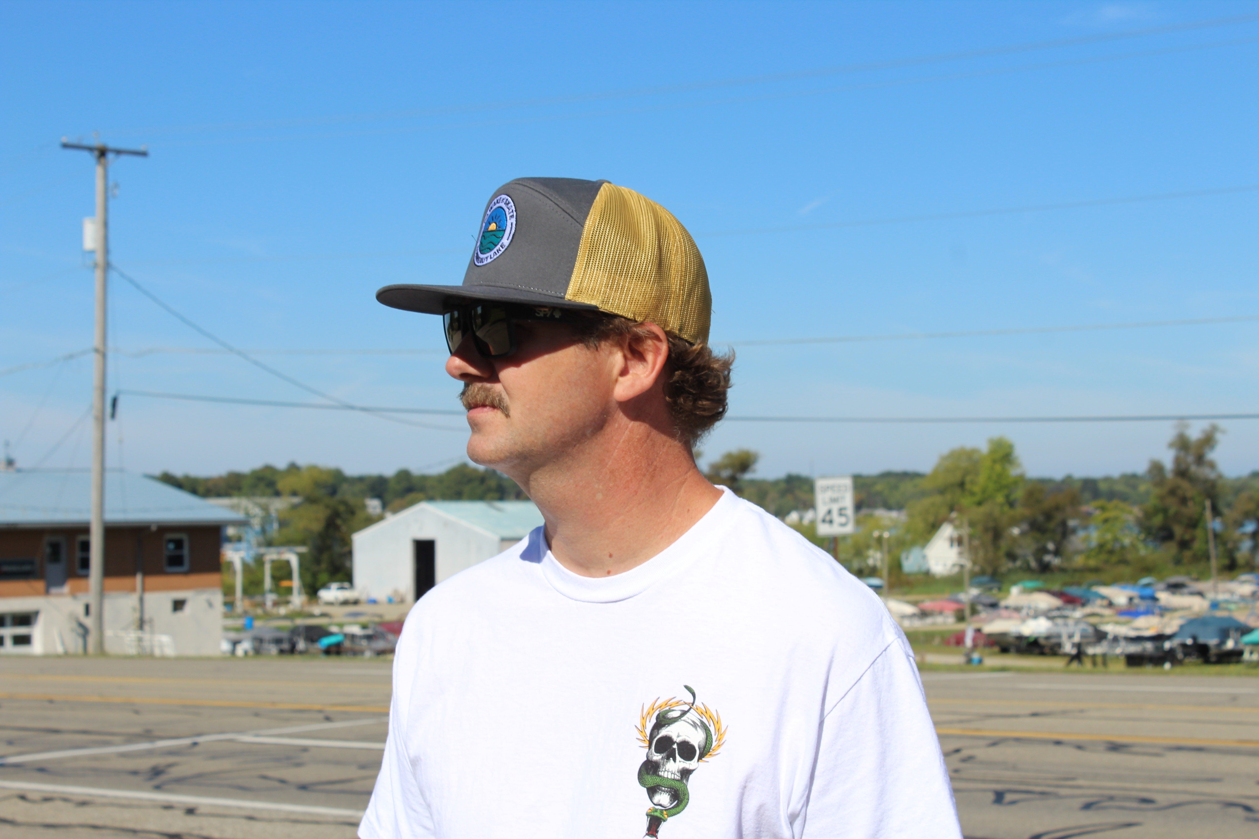 PA Wake and Skate Panel Hat